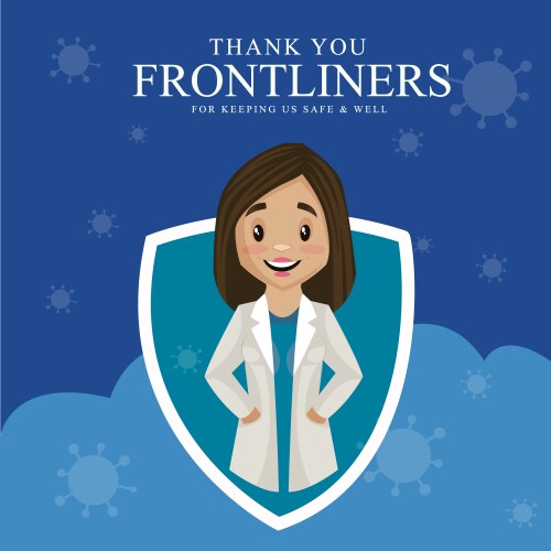 Thank you card design template Royalty Free Vector Image