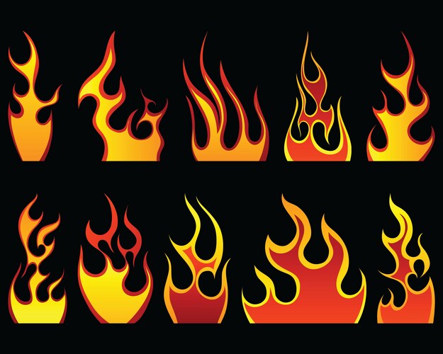 Flame Vector Images (over 490,000)