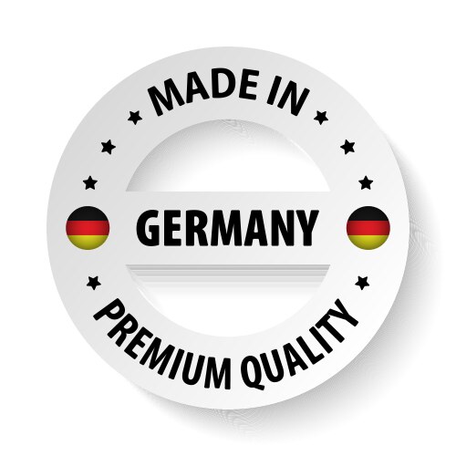 Made in germany graphic and label Royalty Free Vector Image