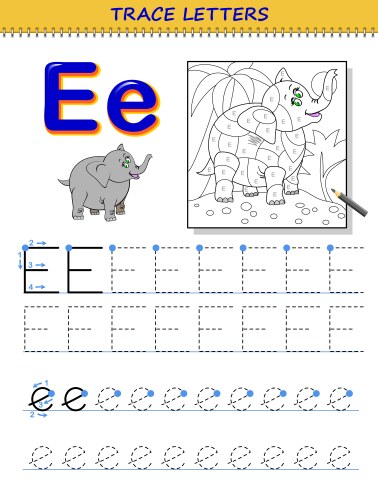 Tracing E Vector Images (over 370)