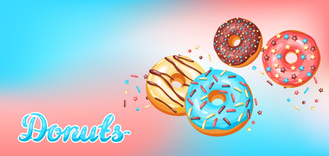 Donut Border Vector Images (over 1,200)