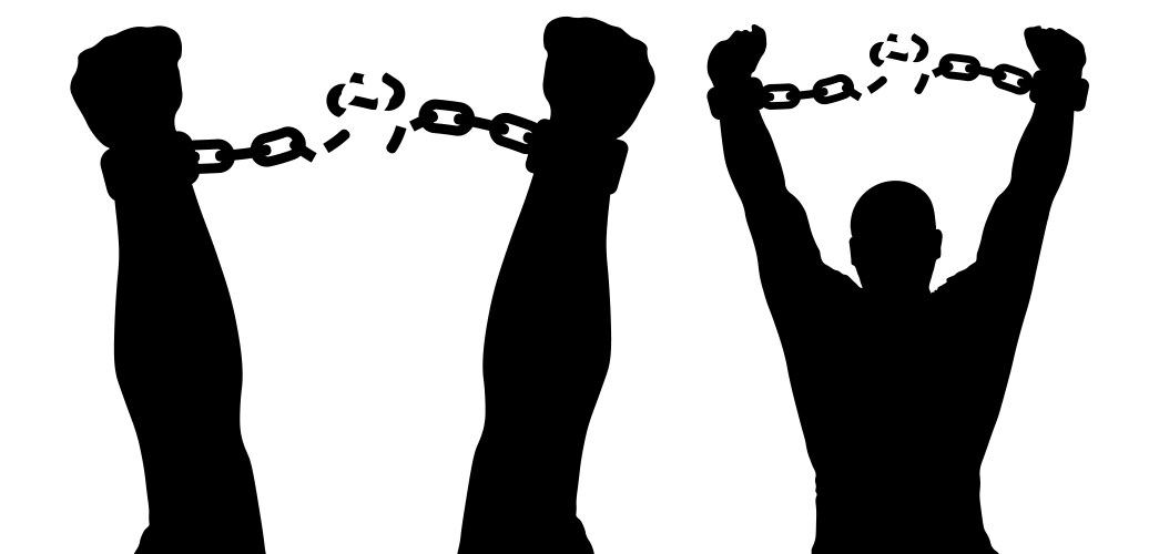 Breaking Chains Hands Vector Images (over 720)