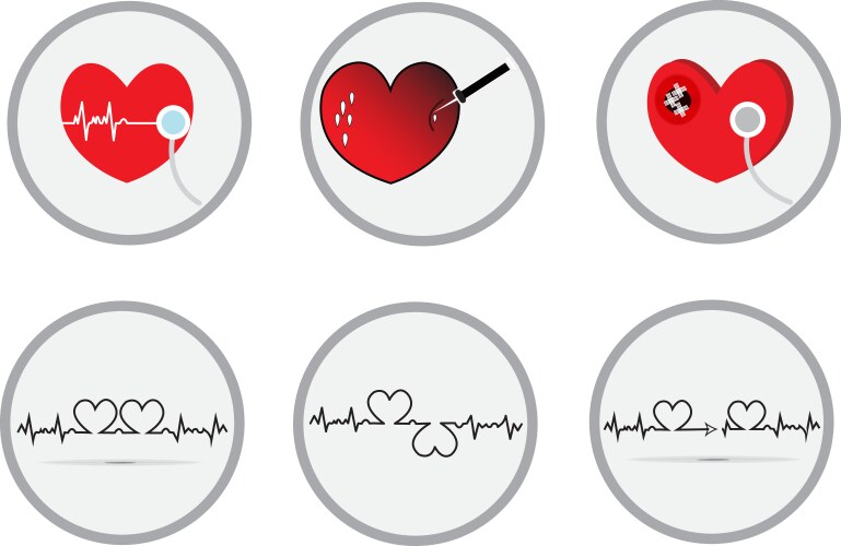 Heart Battery Love Icon Royalty Free Vector Image