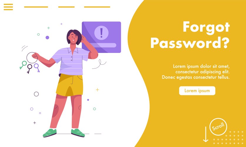 Forgot Password Vector Images (over 660)