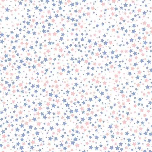 Gold star seamless pattern Royalty Free Vector Image