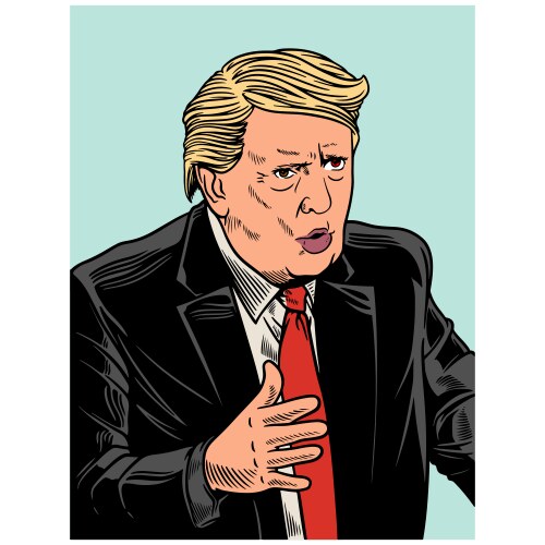 Trump Head Vector Images (79)