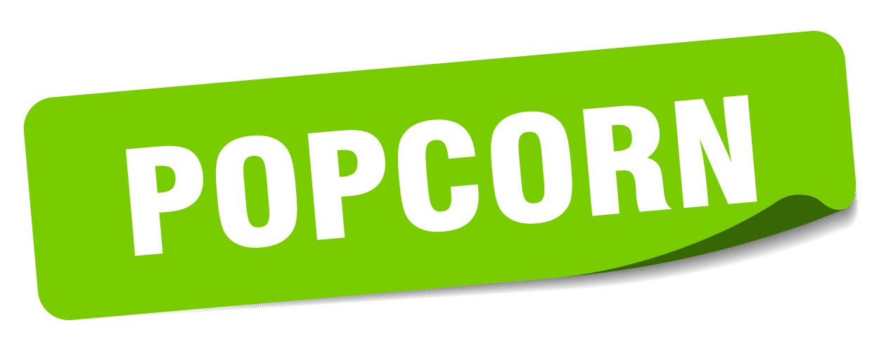Popcorn Sticker Vector Images (over 1,600)