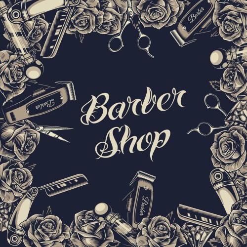 Barber Wallpaper Vector Images (over 1,300)