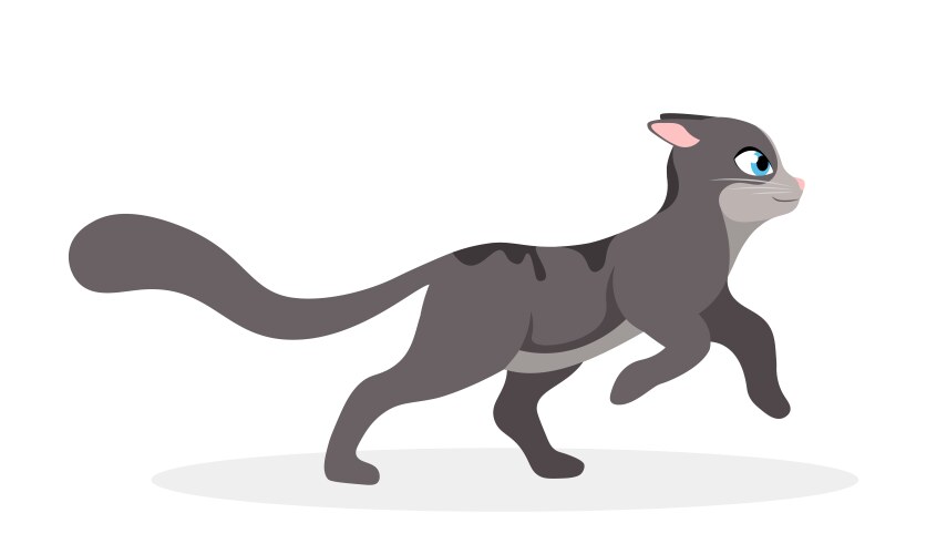 Cat Running Vector Images (over 4,100)