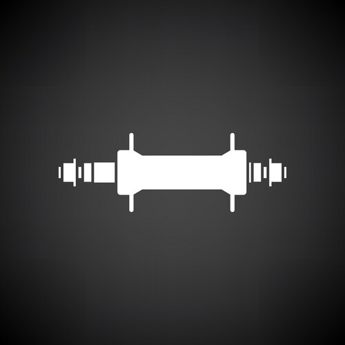 Bike hub icon Royalty Free Vector Image - VectorStock