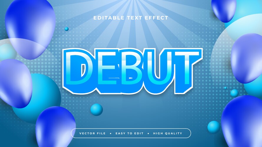 Debut Vector Images & Graphics for Commercial Use | VectorStock