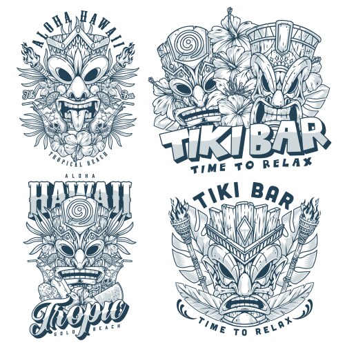 Tiki Logo Vector Images (over 1,100)