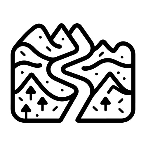 Punch icon or modern line symbol art Royalty Free Vector