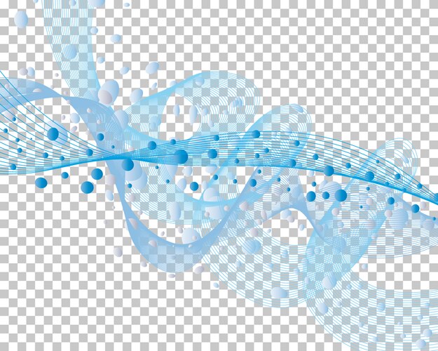 Abstract water design Royalty Free Vector Image