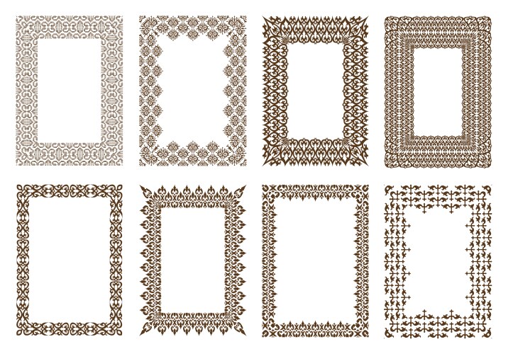 Frame Batik Vector Images (over 4,600)