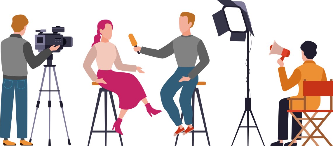 Journalist Cartoon Vector Images (over 7,600)