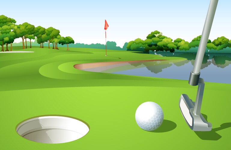 Golf Course Vector Images (over 16,000)