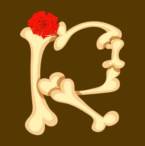 Bone Letter Vector Images (over 4,700)