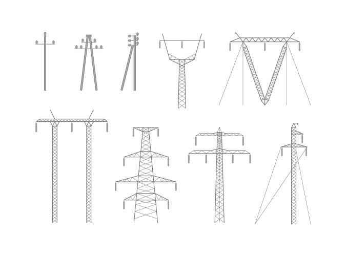 Electricity Poles Vector Images (over 11,000)