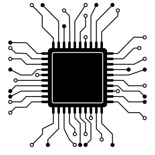 Chip Motherboard Drawing Vector Images (over 570)