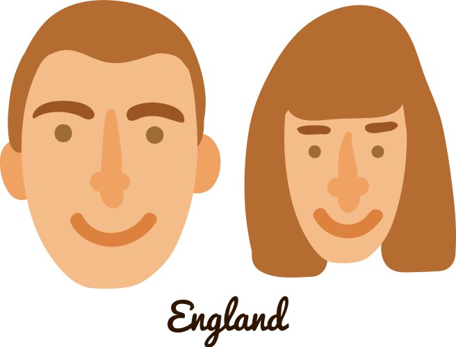 Forms of a female face Royalty Free Vector Image