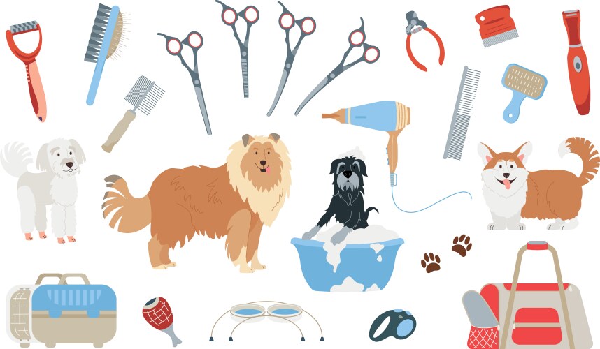 Dog Grooming Vector Images (over 14,000)