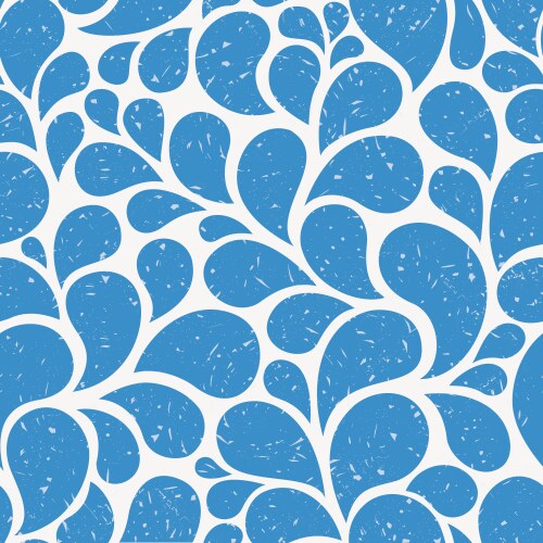 Water seamless pattern background Royalty Free Vector Image