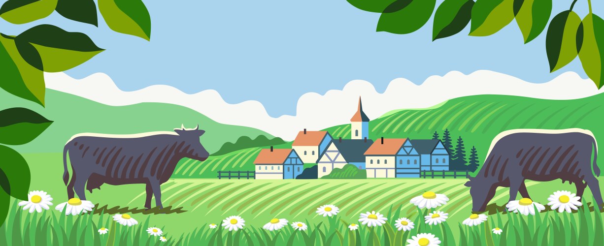 Cartoon Countryside Vector Images (over 35,000)