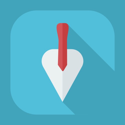 Flat modern design with shadow icons construction Vector Image