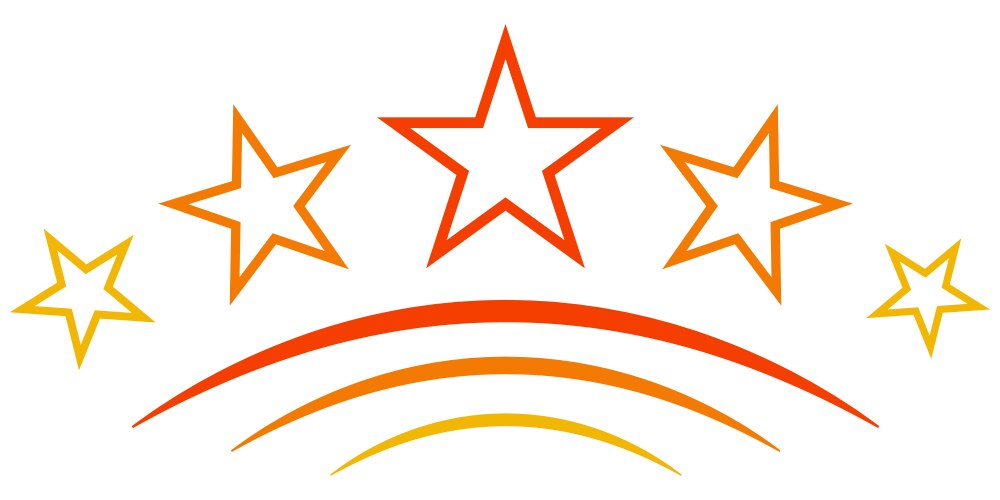 5 Star Logo Vector Images (over 1,000)