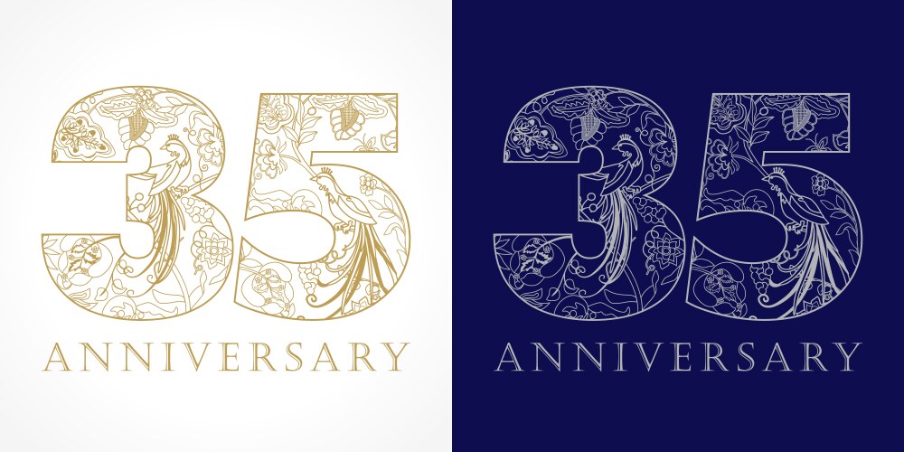 35th Anniversary Logo 45 35th Anniversary Logo High Res Illustrations