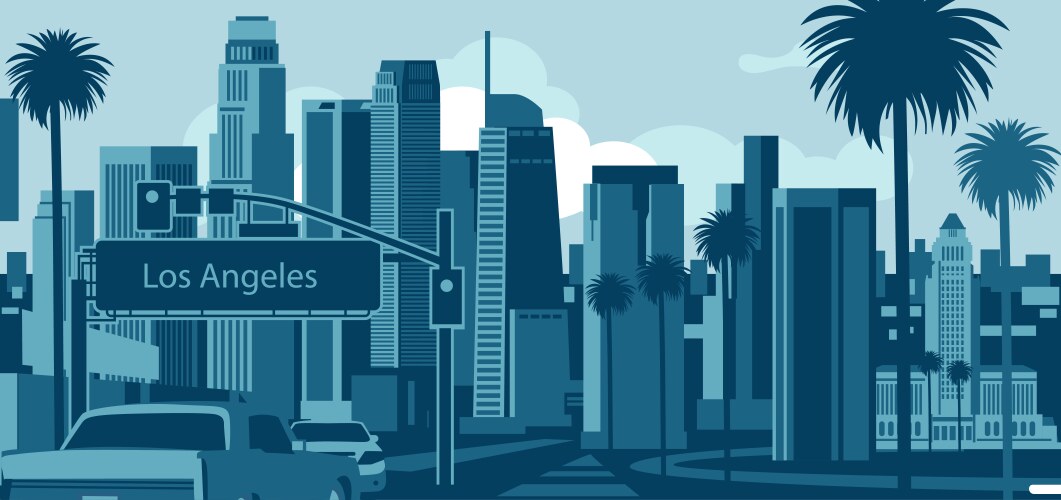 Los Angeles Vector Images (over 3,900)