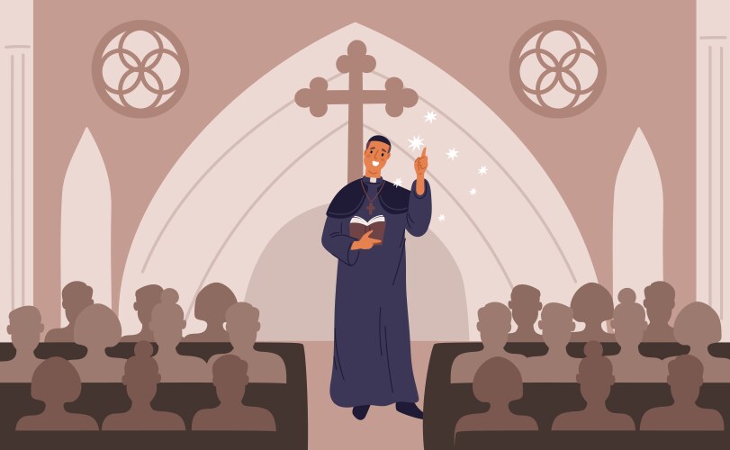 Catholic Priest Cartoon Vector Images (over 880)