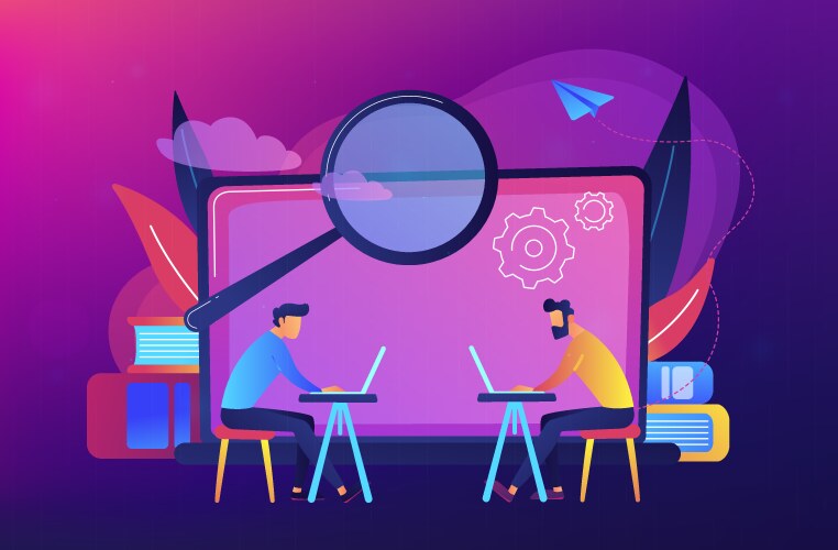 Computer Table Lab Cartoon Vector Images (over 190)