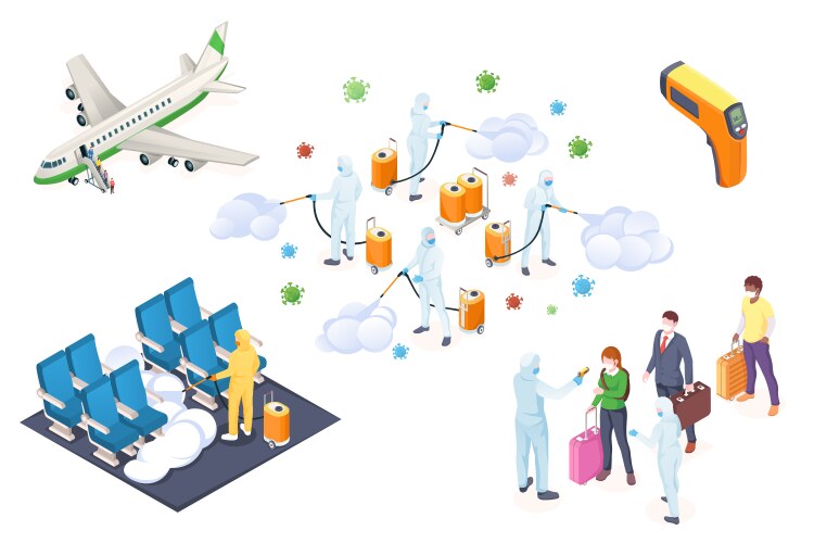 Coronavirus covid19 infection prevention Vector Image