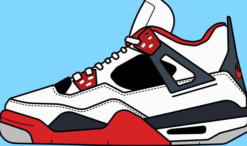 Jordan 4 Vector Images (over 390)