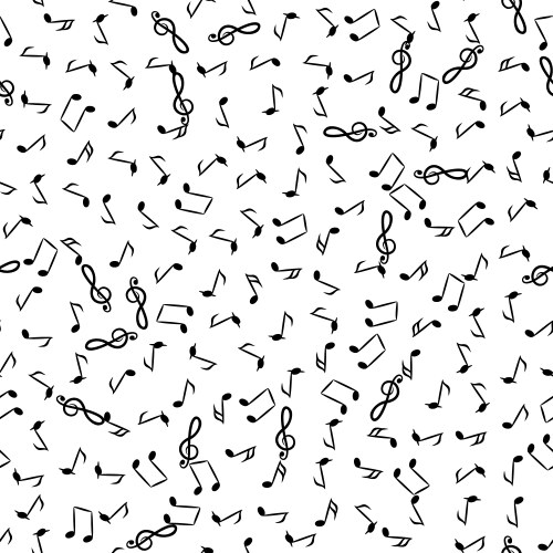 Music notes background Royalty Free Vector Image