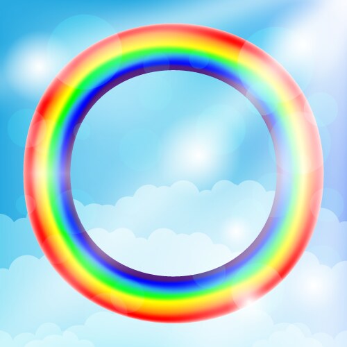 Rainbow topic image 2 Royalty Free Vector Image