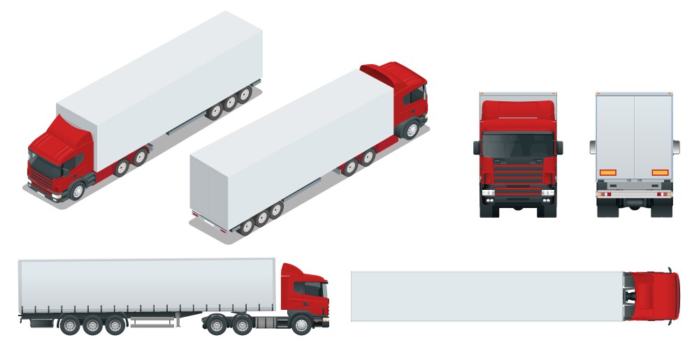 Container Truck Vector Images (over 47,000)