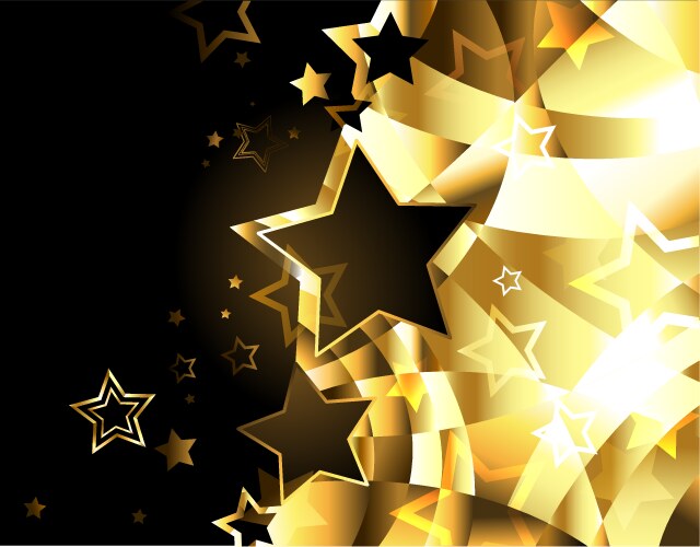 Golden infinity symbol Royalty Free Vector Image