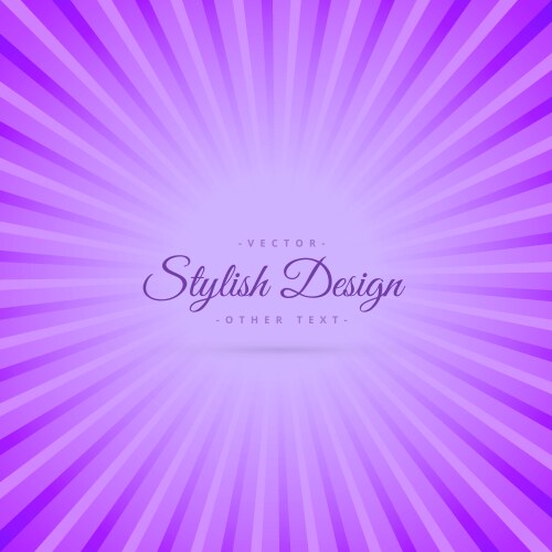 Bright indigo rays background Royalty Free Vector Image