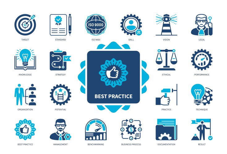 Best Practice Icon Vector Images (over 1,400)