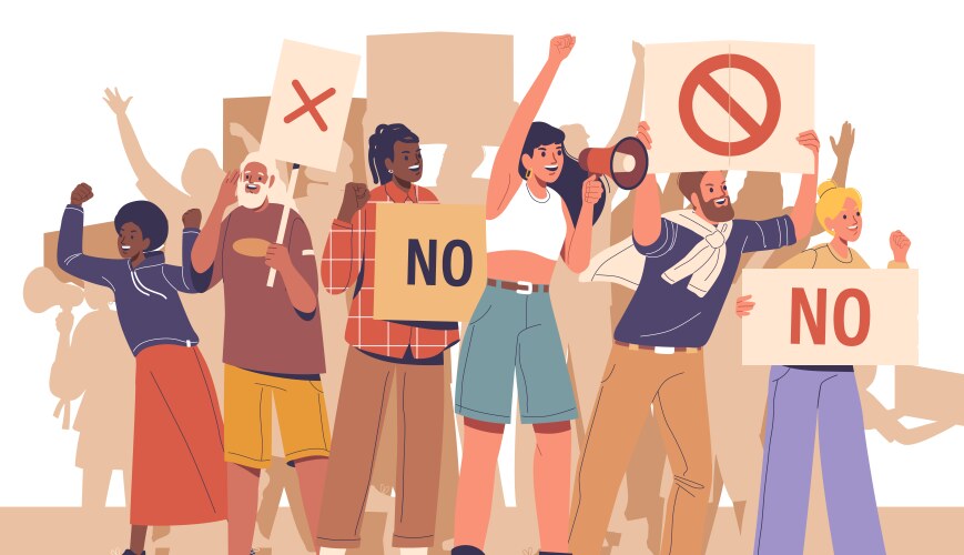 Cartoon Crowd Vector Images (over 23,000)