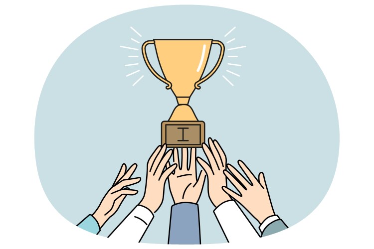 Hand Trophy Vector Images (over 13,000)