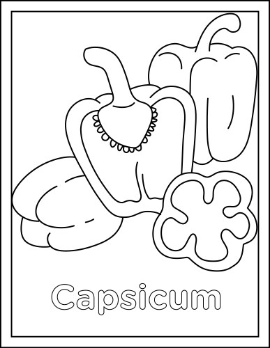 Capsicum Drawing Vector Images (over 1,500)