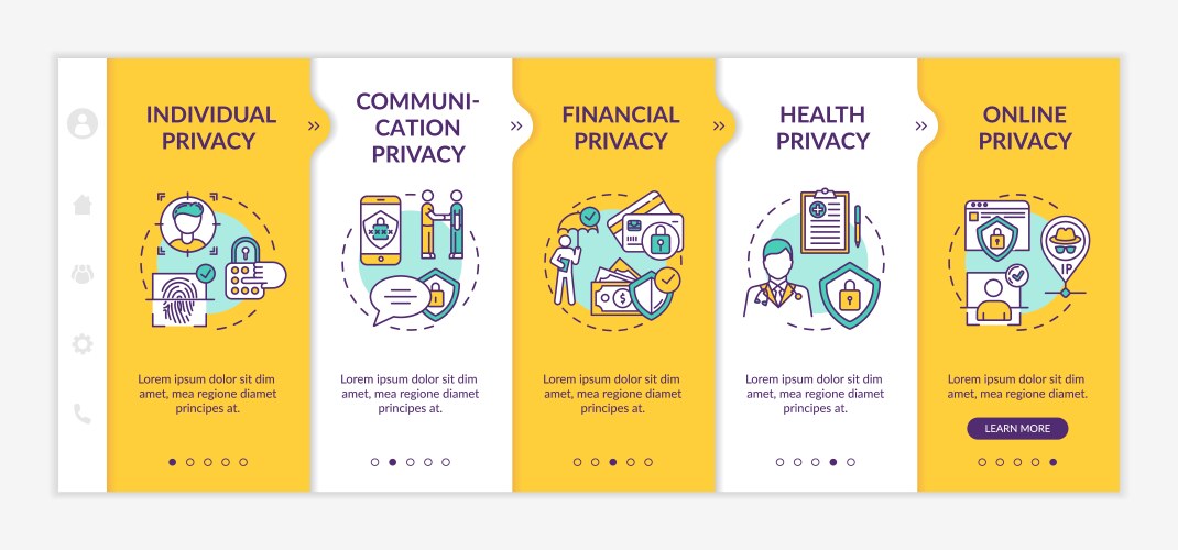 Social stratification types infographic circles Vector Image