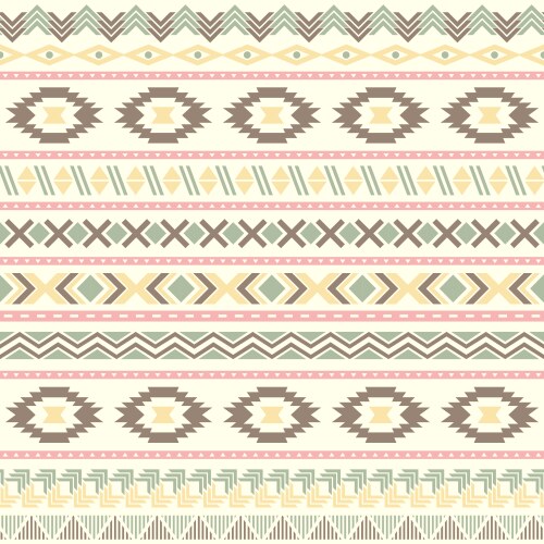 Seamless aztec pattern Royalty Free Vector Image