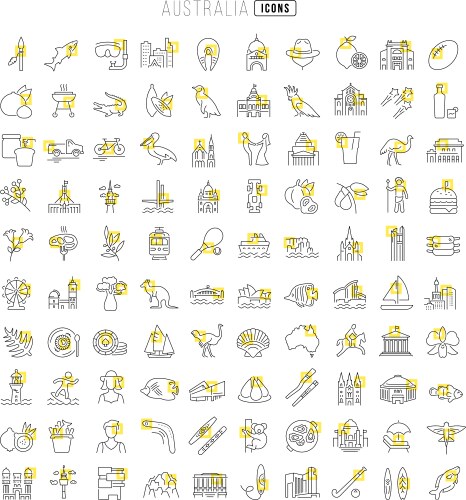 Australia Landmark Vector Images (over 3,900)