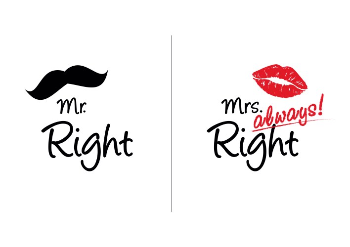 Mr and Mrs Vector Images (over 5,000)