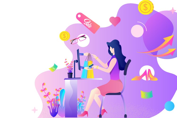 Platform offshoring Royalty Free Vector Image - VectorStock